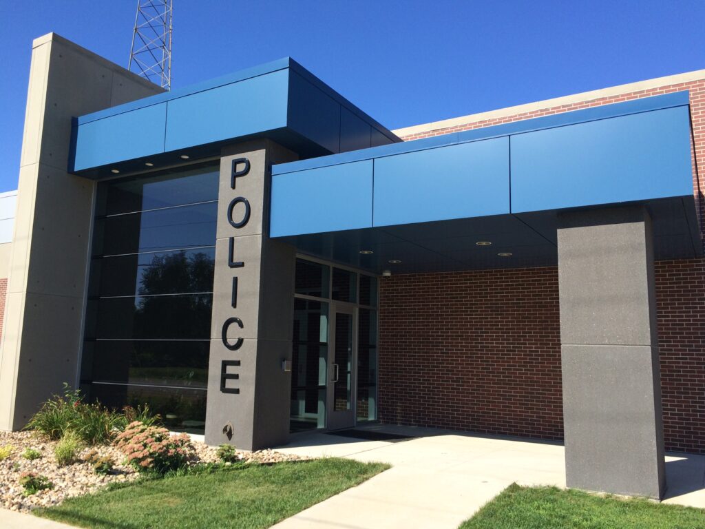 DeWitt Police Station - Laminators Inc.