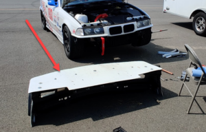 Race Car Splitter - Laminators Inc.