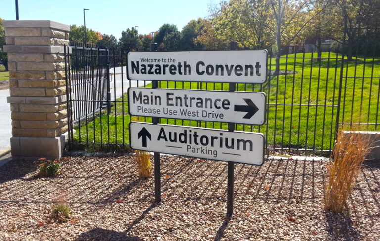 Nazareth Convent Directional Signage - Laminators Inc.